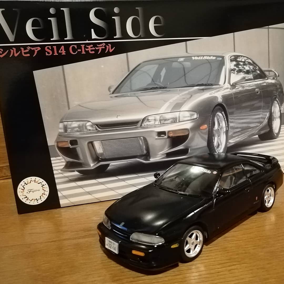 Amazon | フジミ模型 1/24 インチアップシリーズ No.264 ヴェイルサイド シルビア S14 C-Iモデル プラモデル ID264 | プラモデル 通販