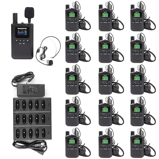 AGJ Wireless Tour Guide System, Tour Guide Headsets, Tour Guide ...