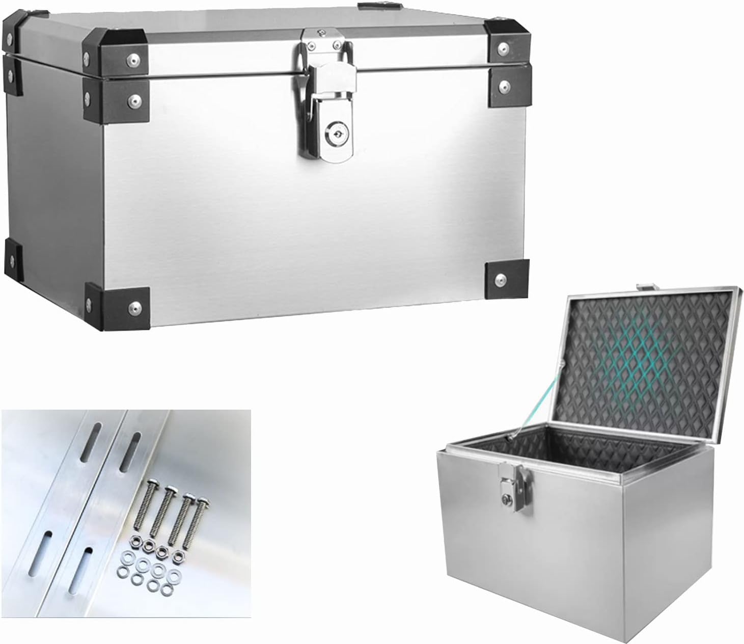 Amazon.com: DIIDIIF 88L 68L 55L 42L 28L 22L Motorcycle Trunk Top Box ...