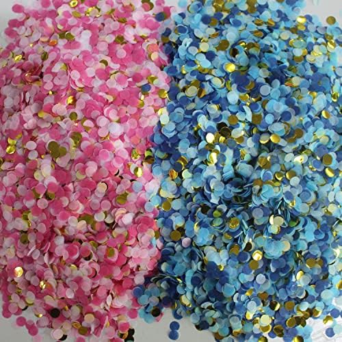 Amazon.com: Biodegradable Tissue Confetti Rectangles, Pink Color ...