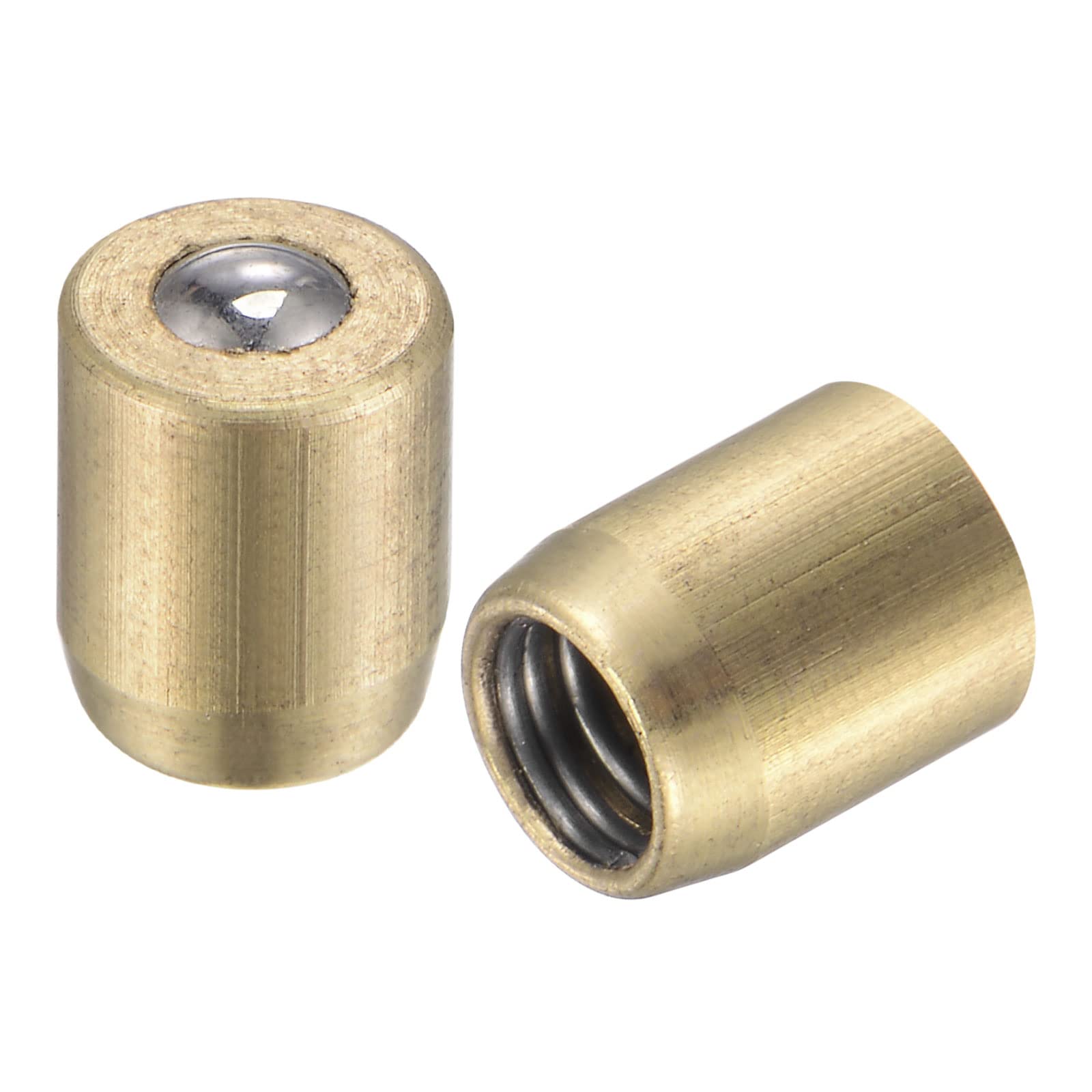 Amazon.com: uxcell Brass Push Button Grease Oil Cup 5x6mm Ball Oiler ...
