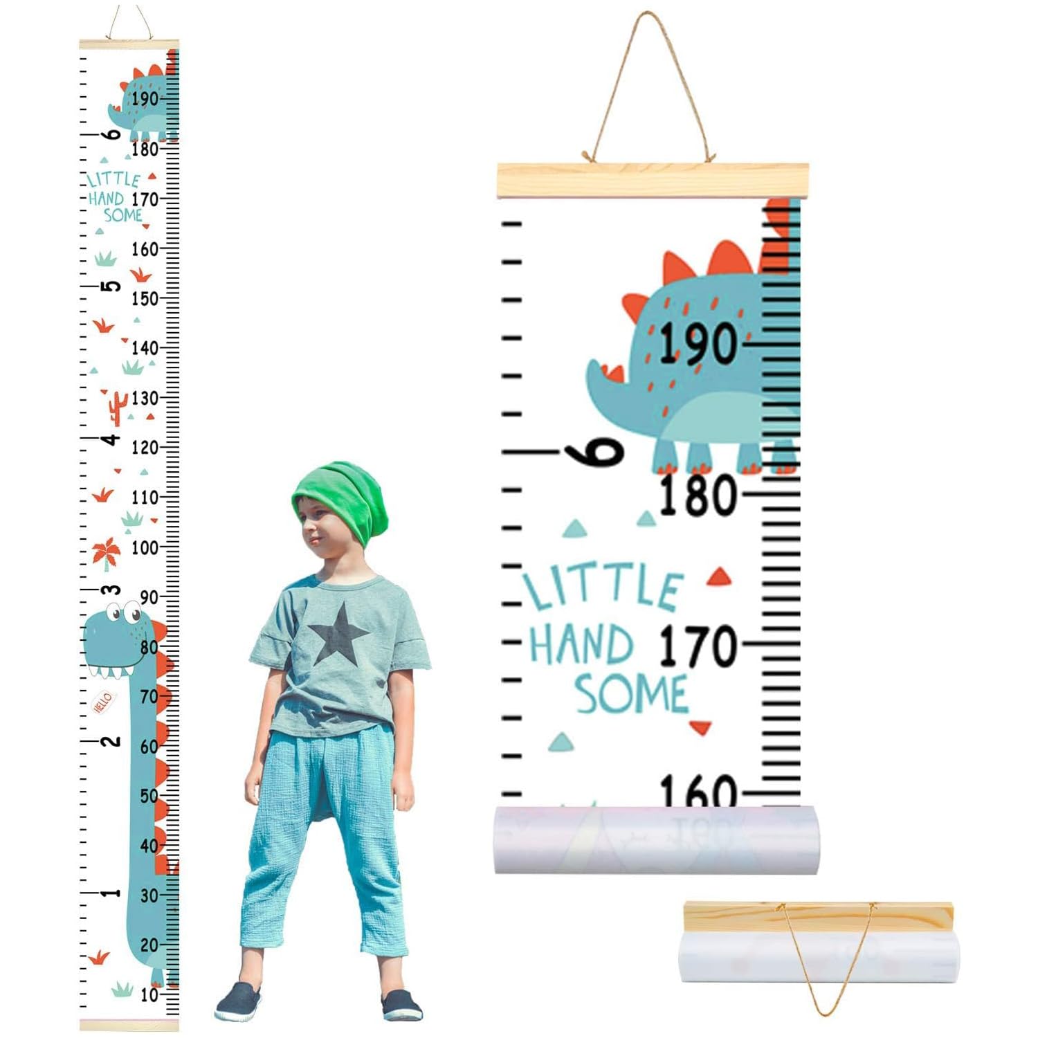 Buy Bolivia's Height Chart Wall Decal for Kids, Easy to Stick and Peel ...
