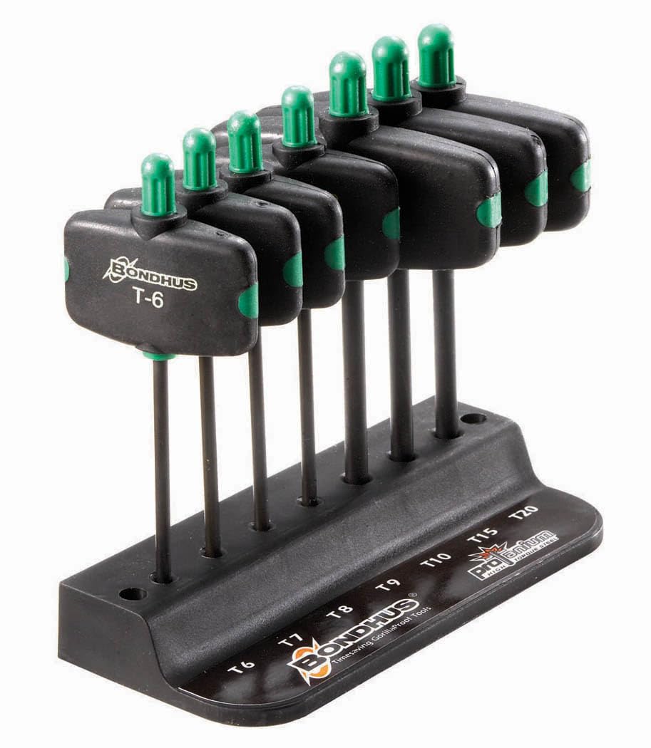 Bondhus 34745 Set of 7 Star Wingdriver Tools, sizes T6-T20, multi, one ...