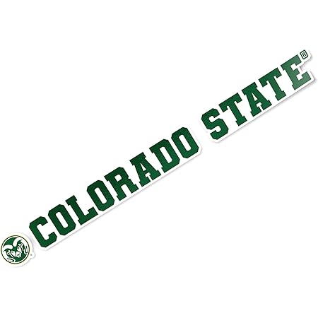 Amazon.com: Colorado State University CSU Rams Sticker Vinyl Decal ...