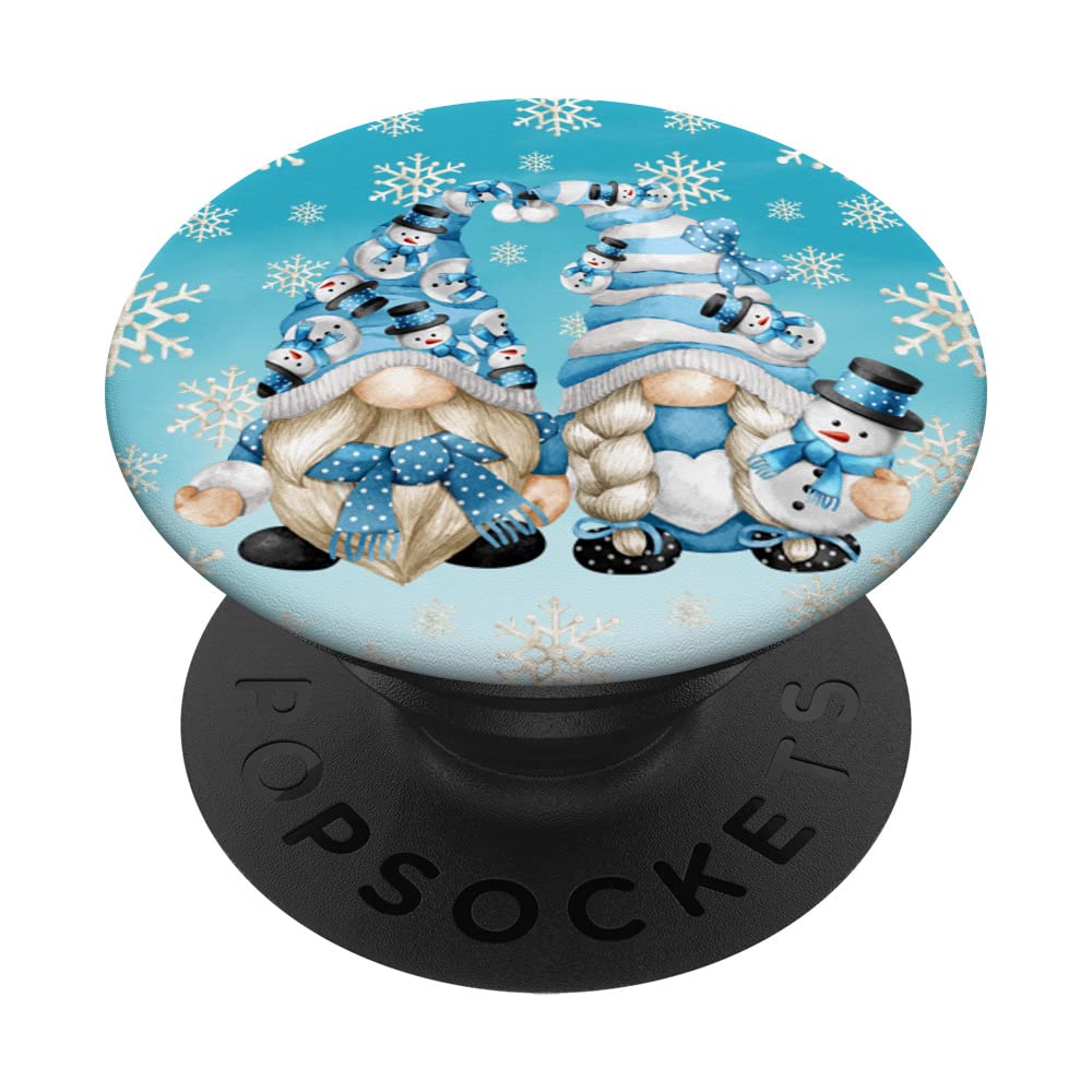 Amazon.com: Cute Winter Gnome - Funny Snowman Decor With Snowflakes ...