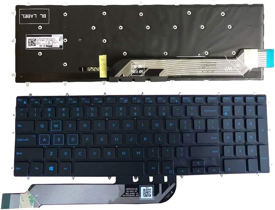 Amazon.com: Replacement Keyboard for Dell G5 5500 5587 5590, G5 SE 5505 ...