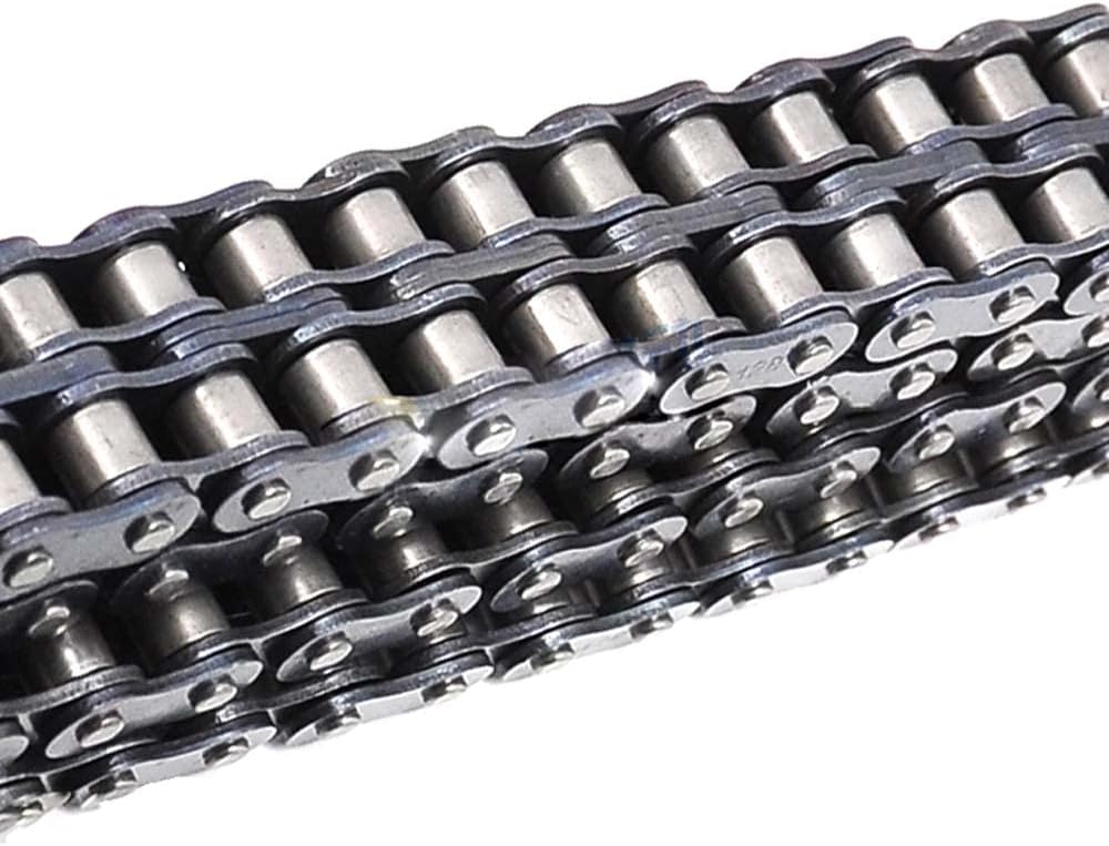 Amazon.com: #35-2 Double Strand Roller Chain - 1.5 Meters - 06C-2 ...