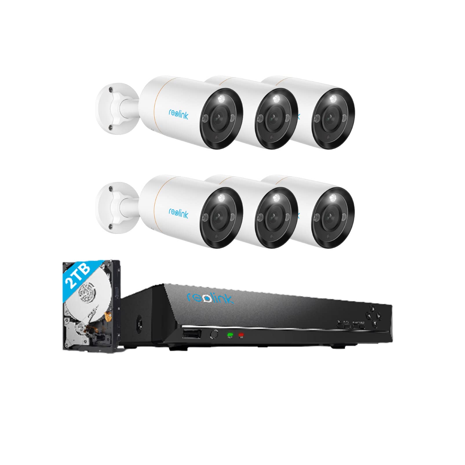 Amazon.com : REOLINK 12MP PoE IP Camera Outdoor, Bullet Surveillance ...