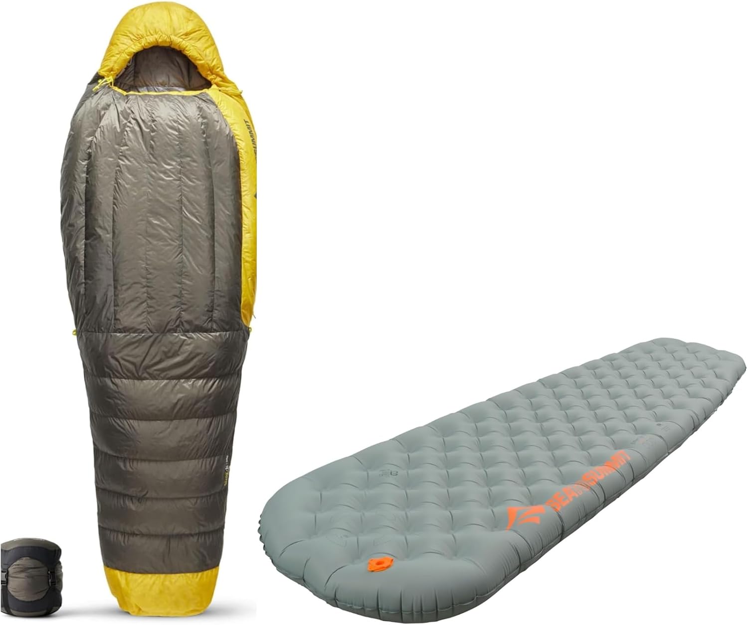 Amazon.com : Sea to Summit Sleep System: Spark Sleeping Bag and Ether ...