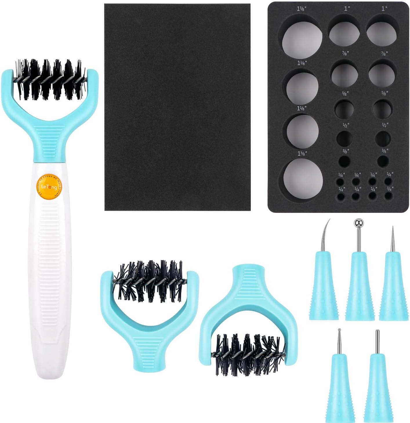 Amazon.com: BAOFALI 11 Pcs/Set Paper Flower Shaping Making Tool Set ...