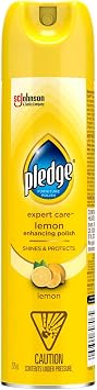 Pledge Furniture Polish Spray with Moisturizing Mineral Oil