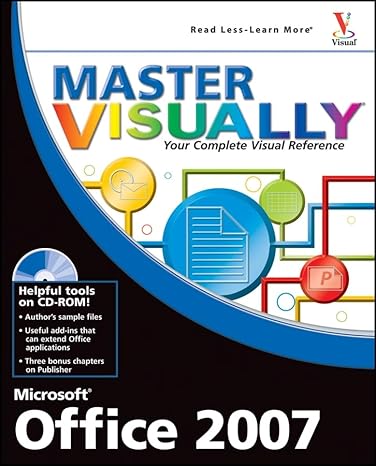 Master VISUALLY Microsoft Office 2007: Bunzel, Tom: 9780470135471 ...
