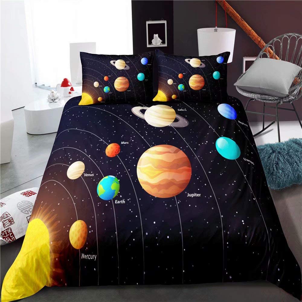 Planets Solar System Bedding