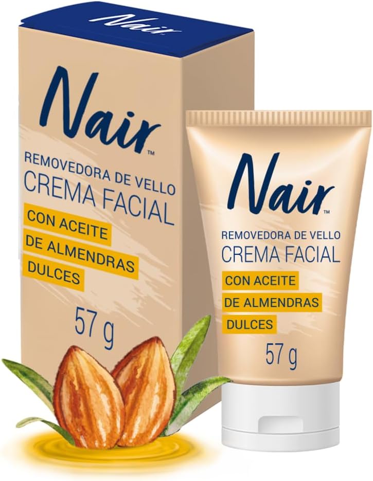 Nair Crema Depiladora Removedora de Vello Facial 57 g Probada por ...