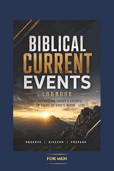BIBLICAL CURRENT EVENTS LOGBOOK FOR MEN: UNDERSTANDING TODAY'S EVENTS ...
