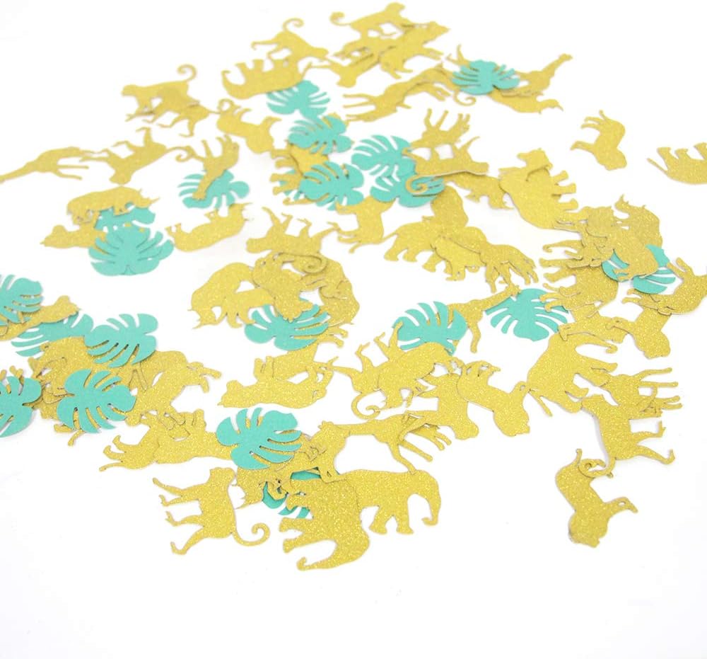 Amazon.com: Jungle Safari Animal Confetti For Safari Theme Zoo Baby ...