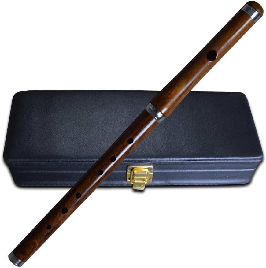 Amazon.com: AAR Marching Band Bb Flute, Natural, Two Pieces with Black ...