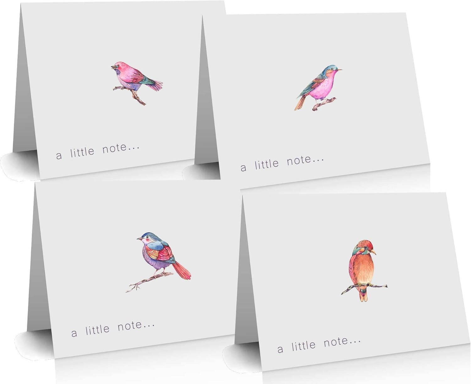 12 x Simple Premium Note Cards Made from Recycled Paper : Amazon.co.uk ...