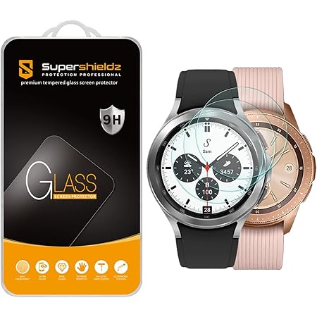 Amazon.com: Diruite 4-Pack for Samsung Galaxy Watch 4 Classic 42mm ...