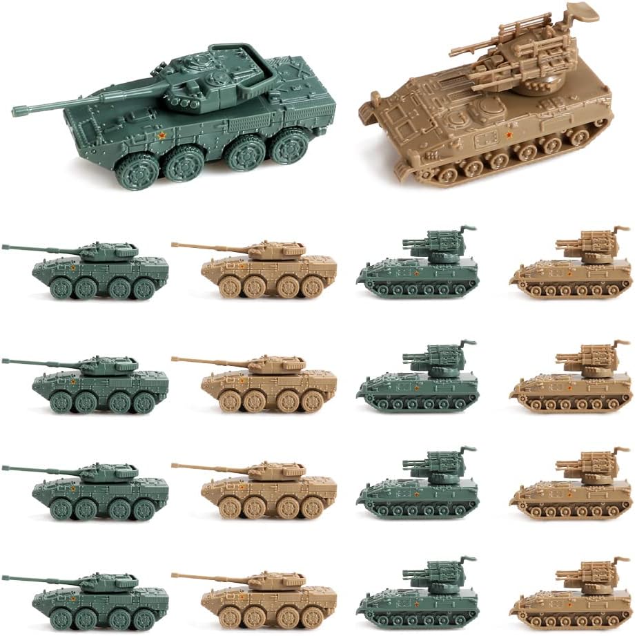 Amazon.com: ViiKONDO Toy Tank Model Kit Military Vehicle 1/144 Scale ...