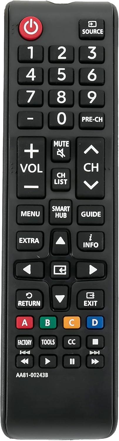 Amazon.com: AA81-00243B Replace Service TV Remote Control fit for ...