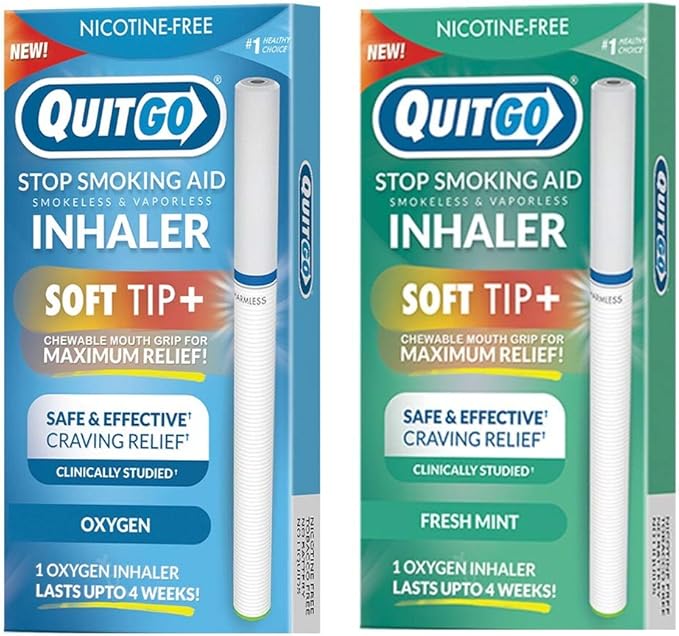 Amazon.com: Stop Smoking Remedy, Smoke-Free Oxygen Inhaler, Chewable ...