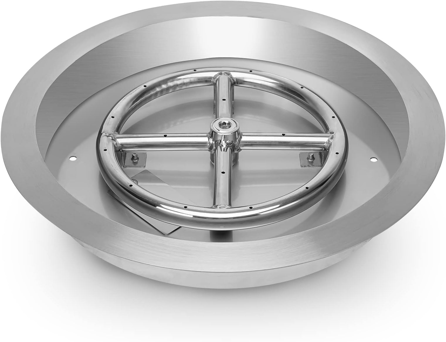 Amazon.com: Generic FPC-C-02,18 inch Round Drop-in Fire Pit Pan ...