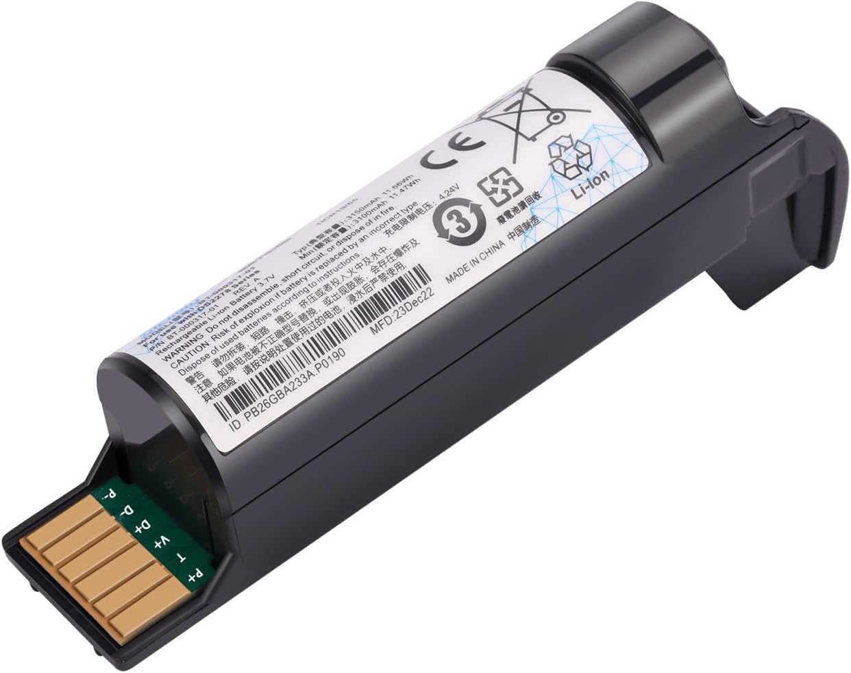 Amazon.com: EXCEPOWER Replacement Battery for Zebra DS2278 DS2208 DS22 ...