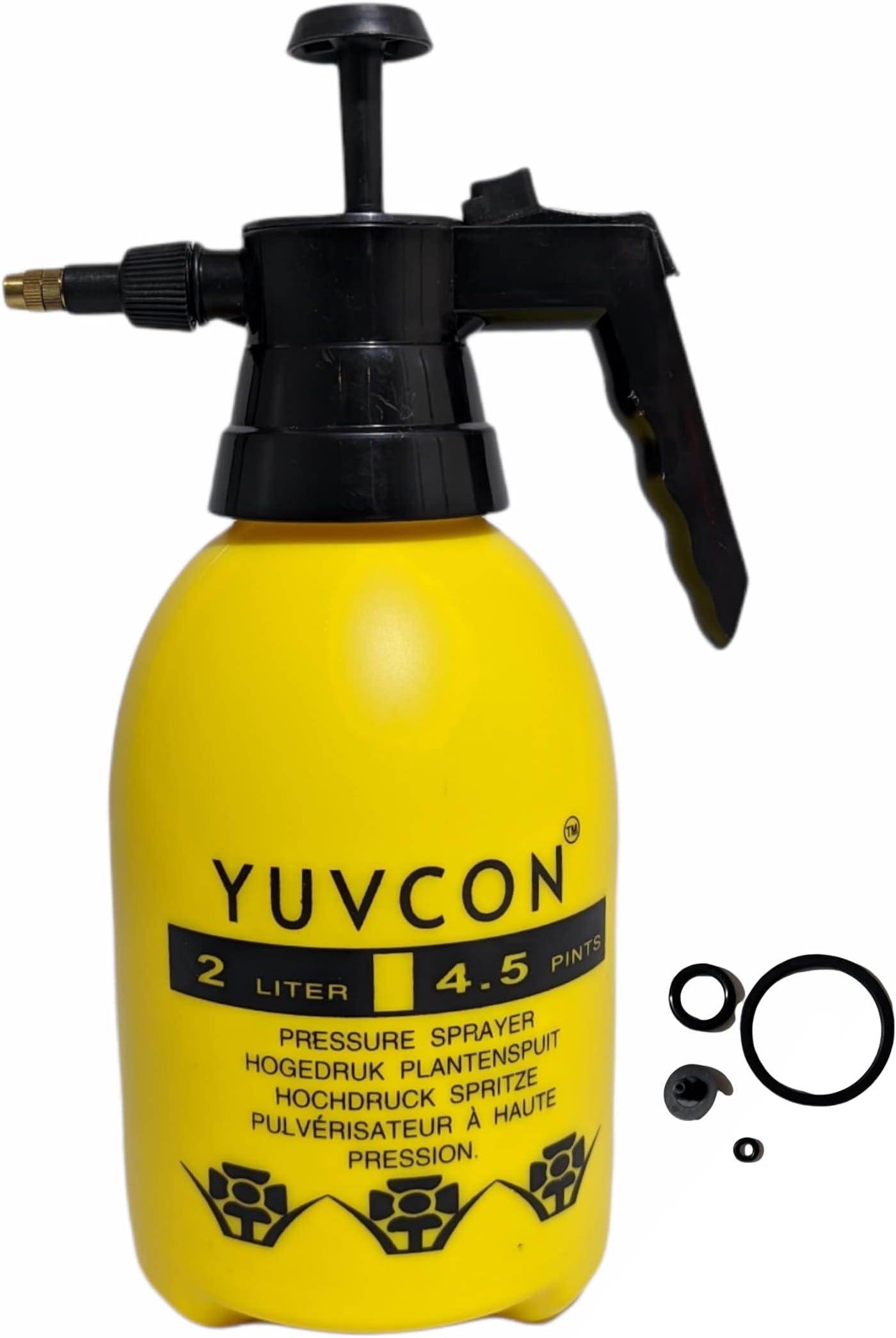 Kwel Heavy Duty Garden Sprayer 2.2 Liter With Mist And Pressure Jet ...