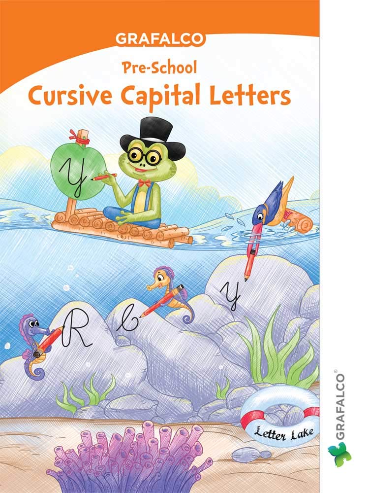 Navneet Grafalco Cursive Capital Letter Sr Kg English Pre School ...