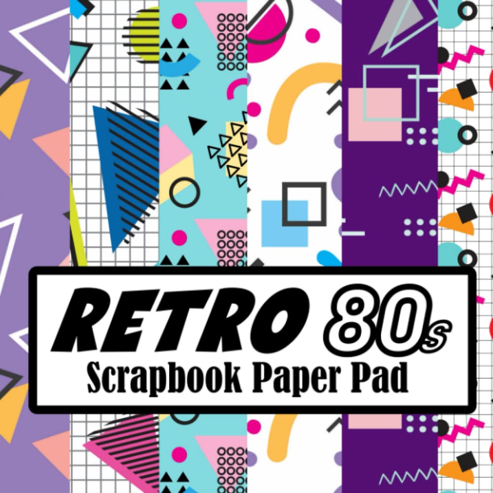 Retro 80s Scrapbook Paper Pad: Greer, Kricia: Amazon.com: Books