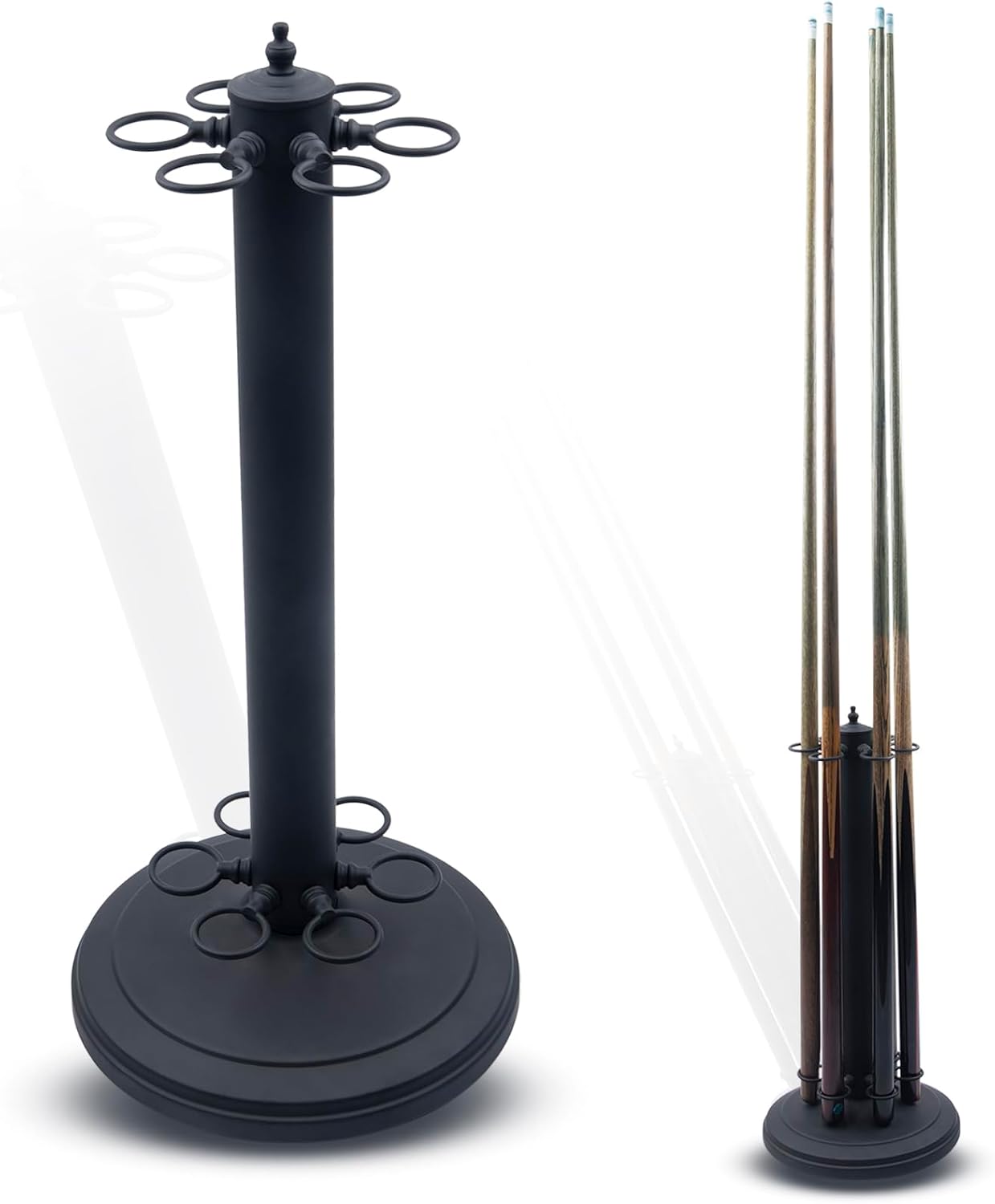 Amazon.com: 9TH SHOP Pool Stick Holder, Pool Cue Rack, Pool Cue Holder ...