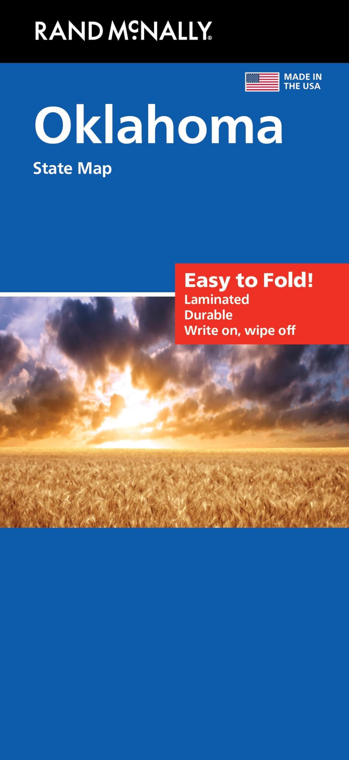 Amazon.com : Rand McNally Easy to Fold: Virginia State Laminated Map ...