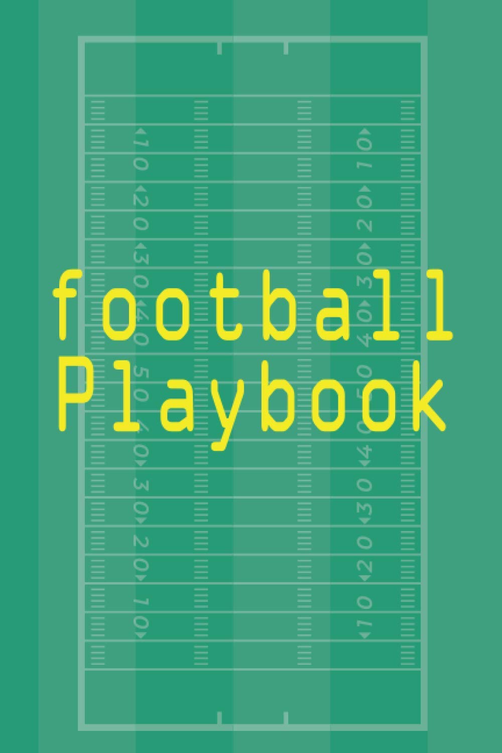Football Playbook Football Coach Playbook With Field Diagrams For ...