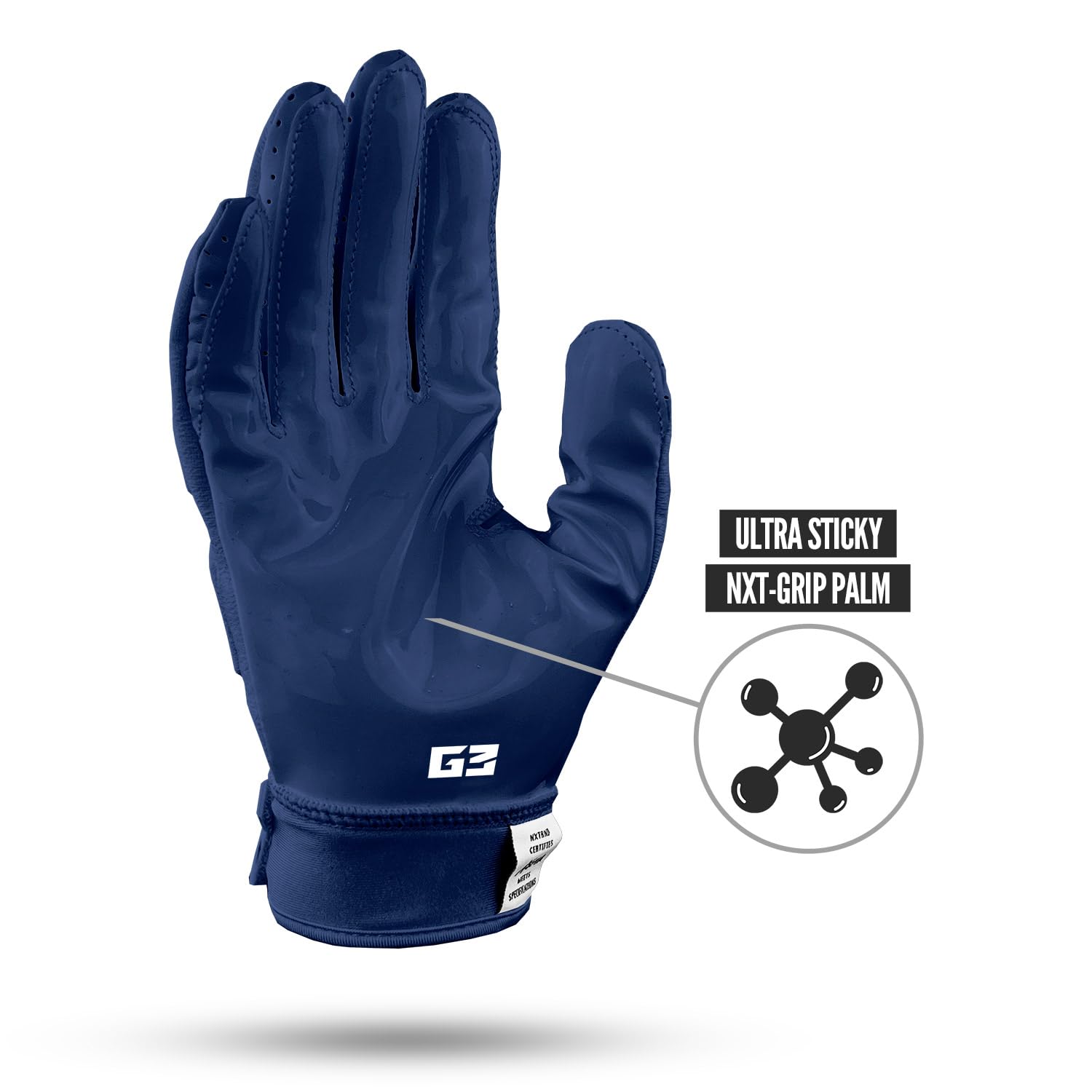 Snapklik.com : Nxtrnd G3 Padded Football Gloves, Sticky Padded Receiver ...