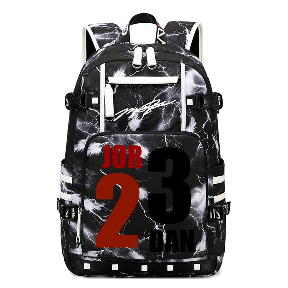 Amazon.com | buluuoor Basketball Star 23 Athletes Laptop Backpack ...