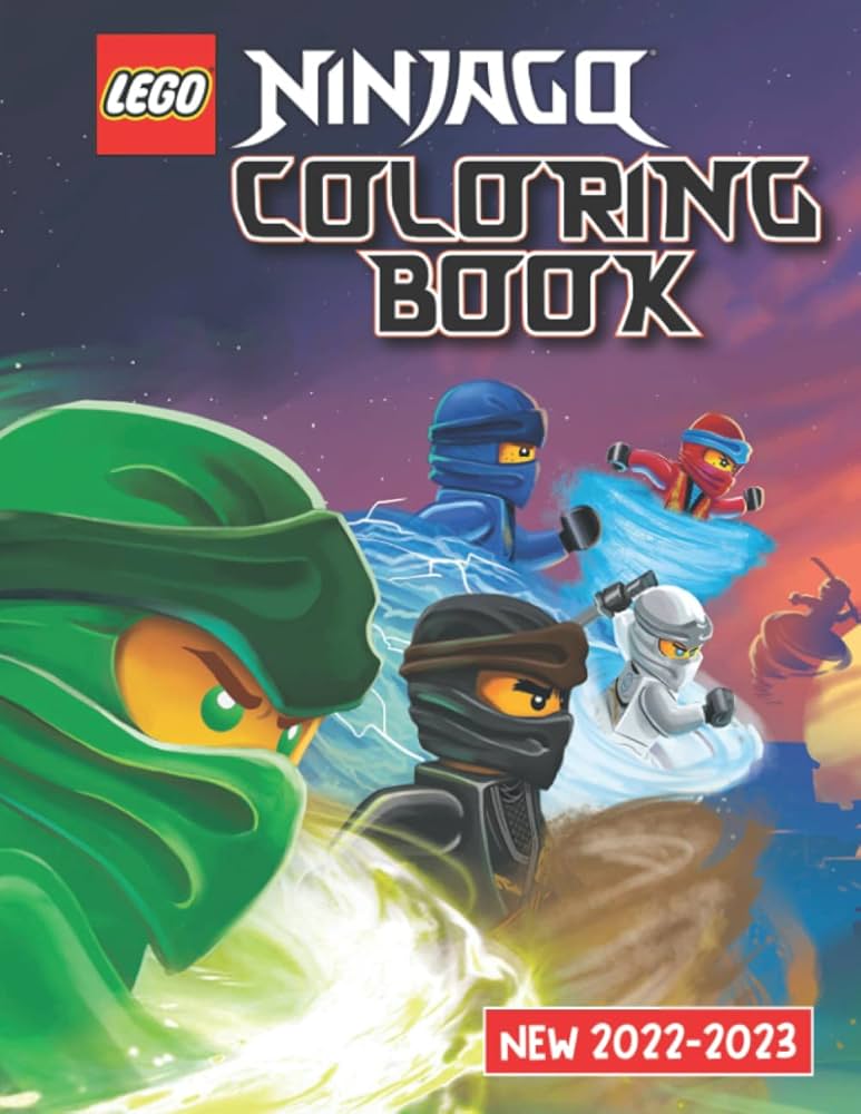 ninjago coloring book pages