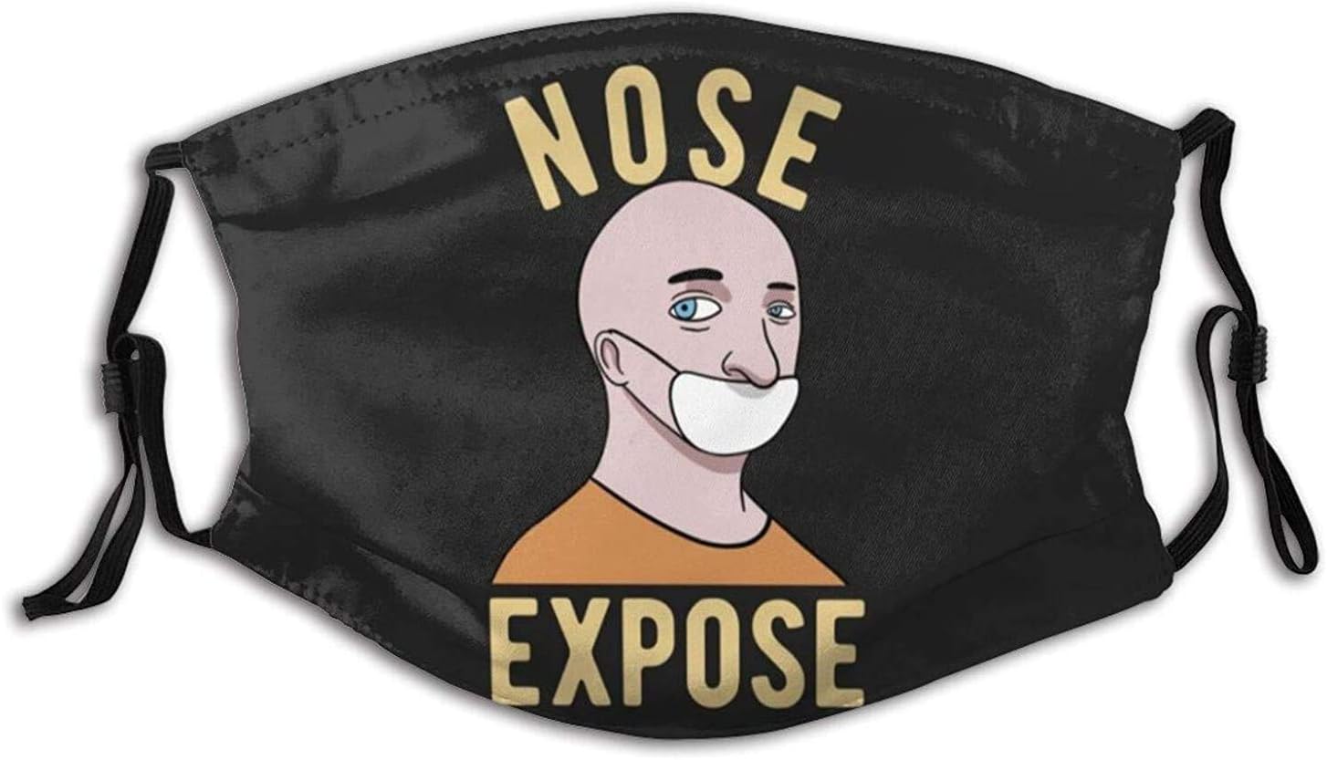 Amazon.com: The Mask Goes Over Your Nose1 Face Mask Scarf, Breathable ...