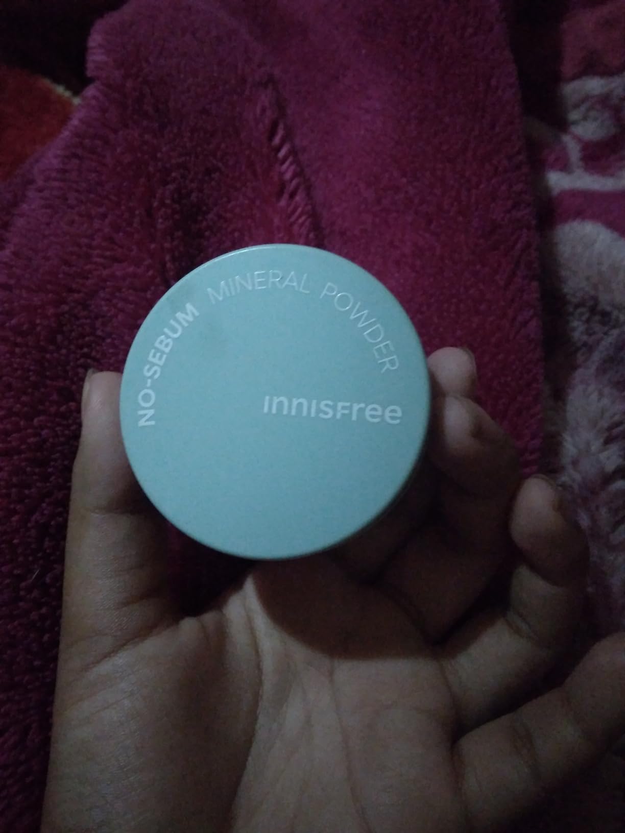 Innisfree No Sebum Mineral Natural Powder 5g | Korean Setting Powder ...