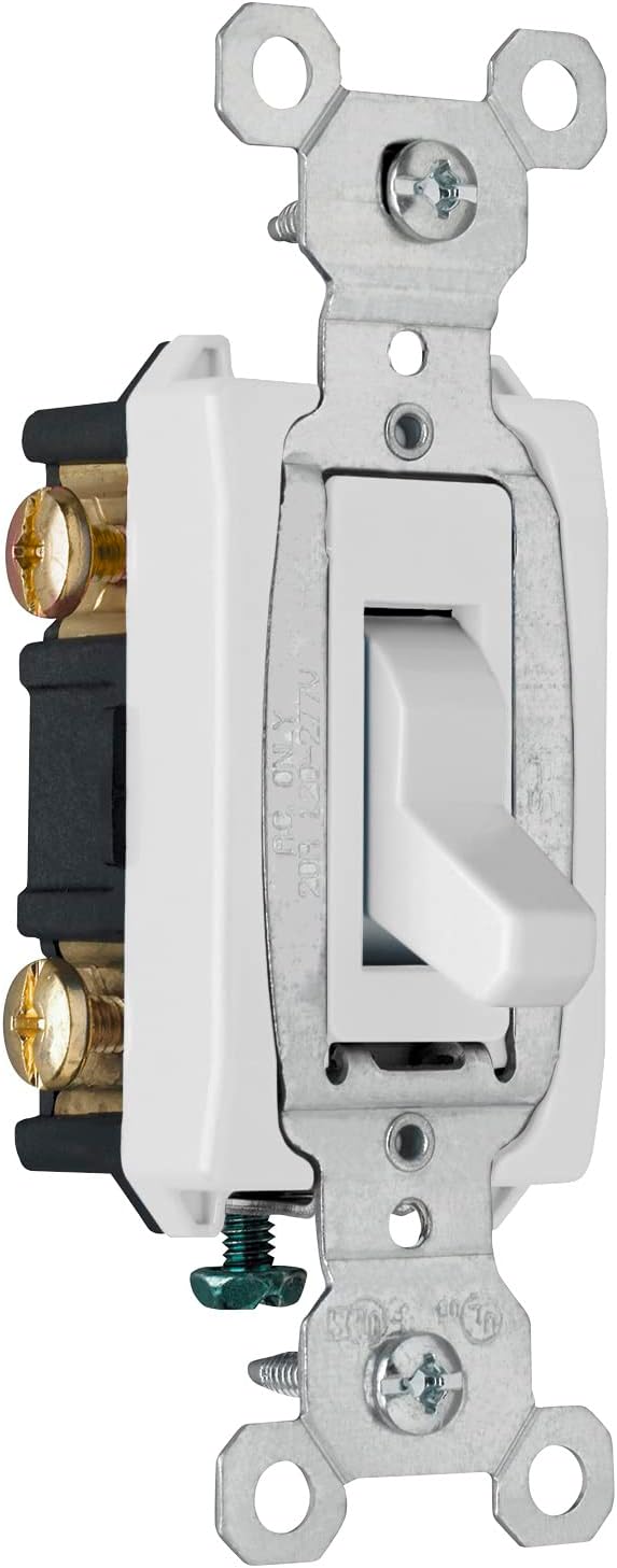 Legrand-Pass & Seymour CS20AC3W 663Lag Switch 3P Ac 15A 120V Ground ...