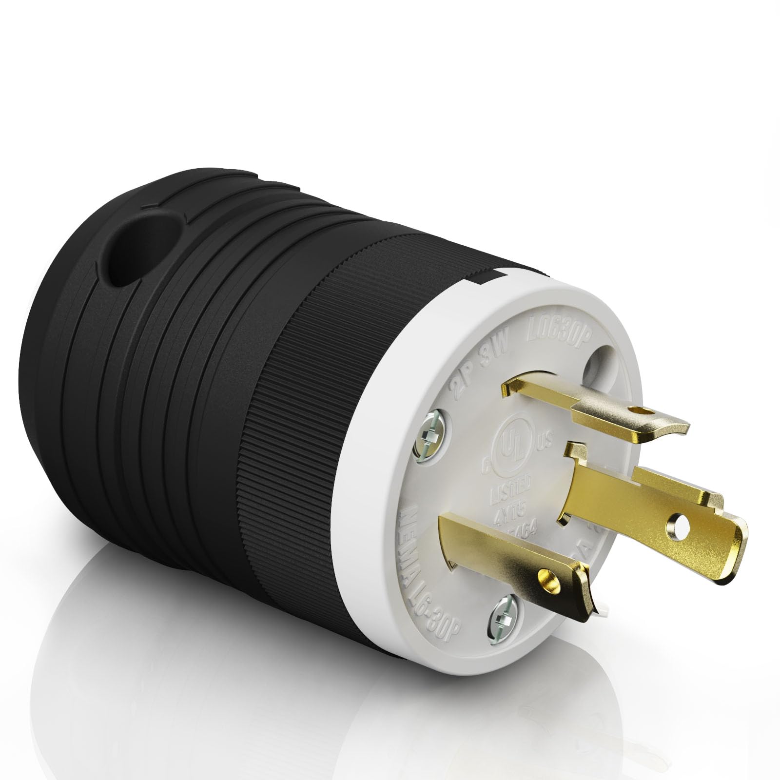 Snapklik.com : NEMA L6-30P Locking Plug, 30 Amp, 250 Volt, 2-Pole 3 ...
