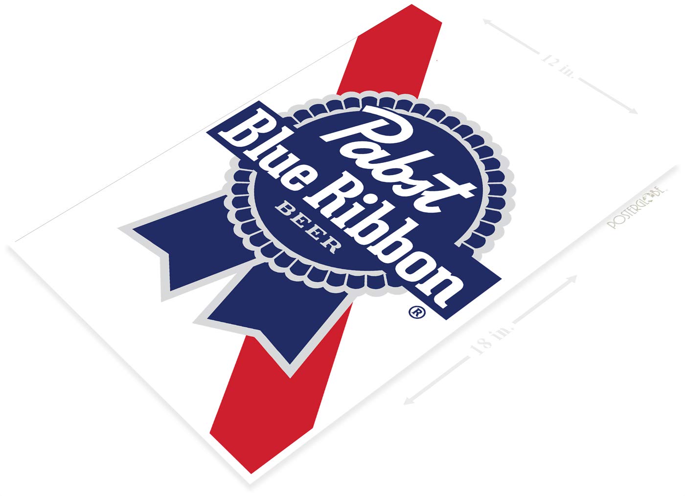 Pabst Blue Ribbon Label