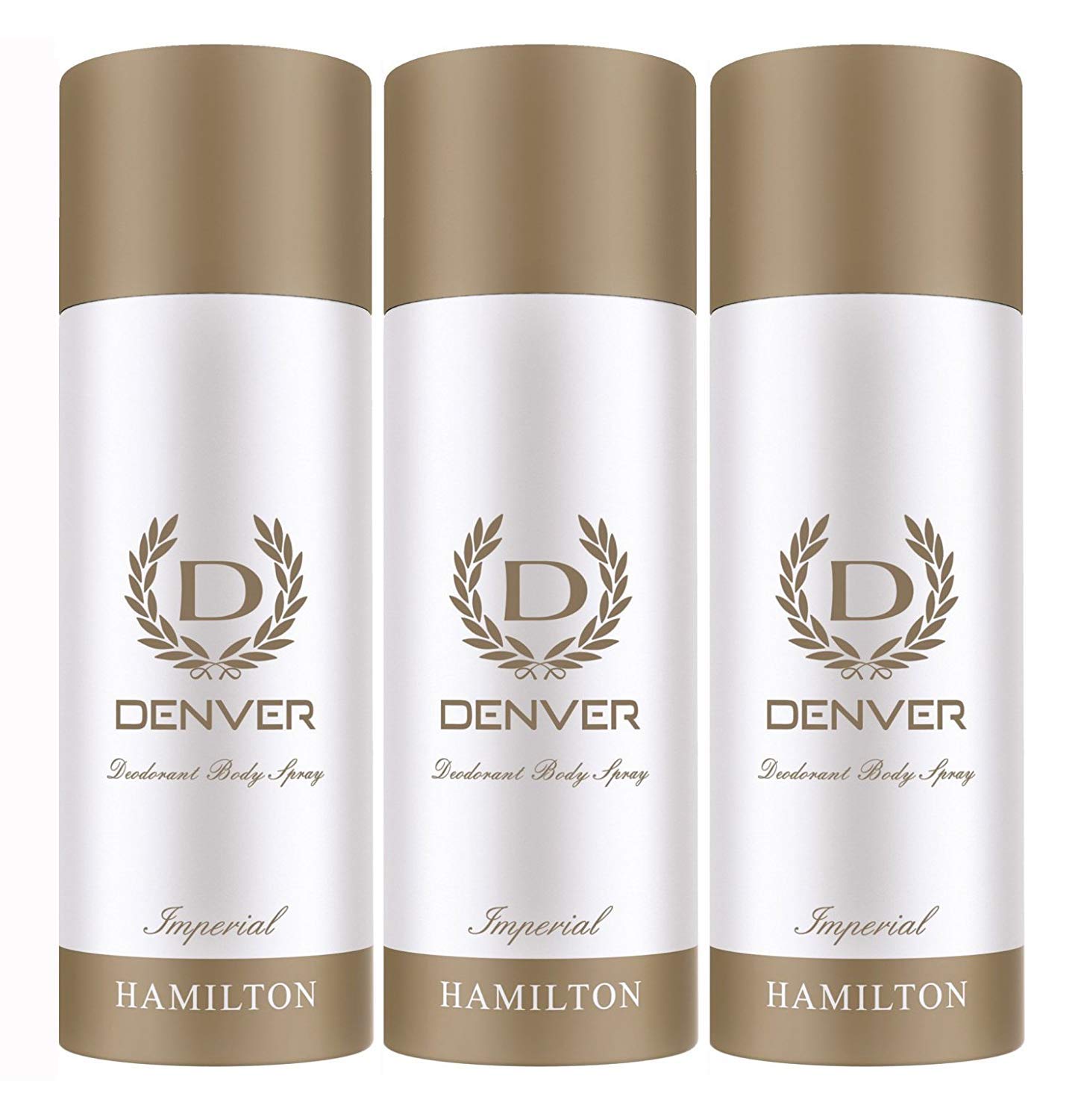 Buy DENVER Hamilton Imperial Deo (Pack of 3) - 165ML Each | Long ...