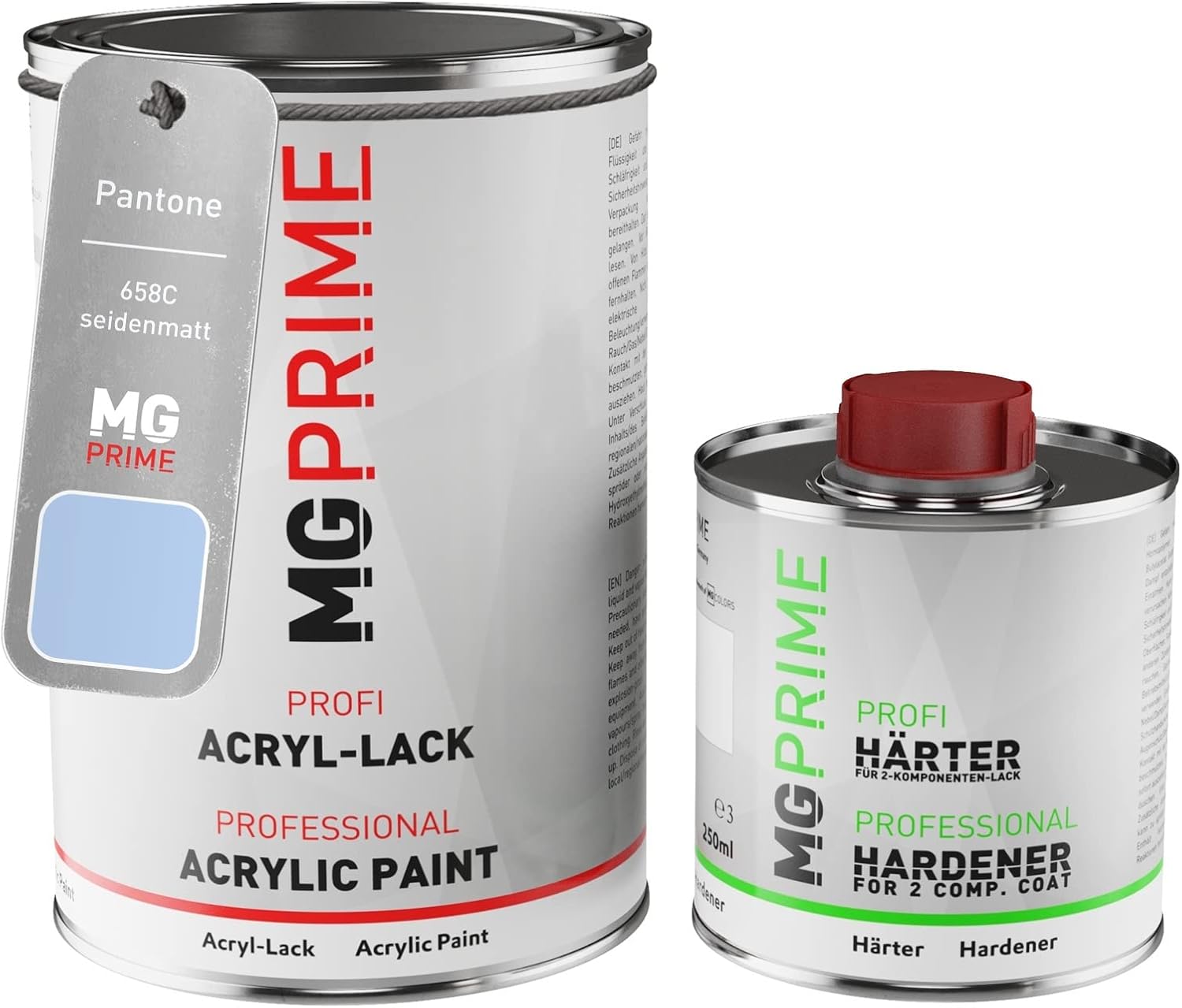MG PRIME Pantone 658C Blue Semi-Gloss Acrylic Paint 1.5 Litres / 1500 ...