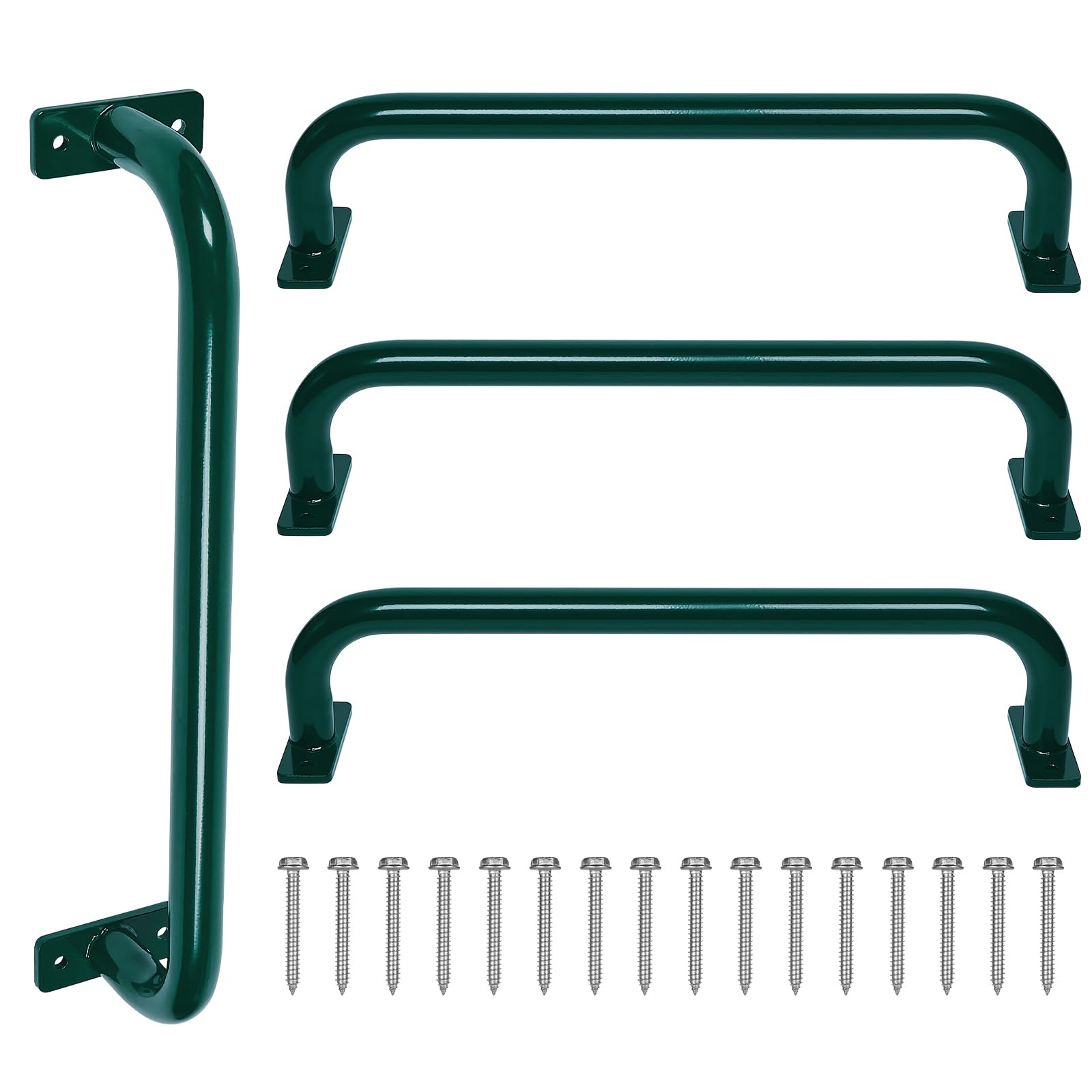 Amazon.com: ESPETS 17 Inch Green Safety Handles Metal for Playground ...