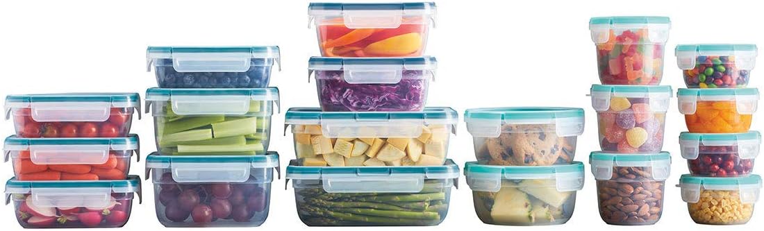 Amazon.com: Snapware BPA-Free Plastic Storage Container Set - 38 pcs ...