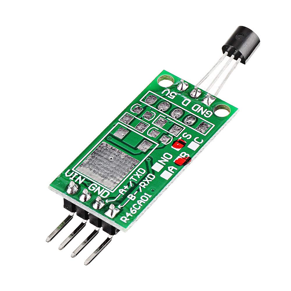 Buy DDRZD Sensor &Detector Module 10pcs DS18B20 12V RS485 Com UART Temperature Acquisition ...