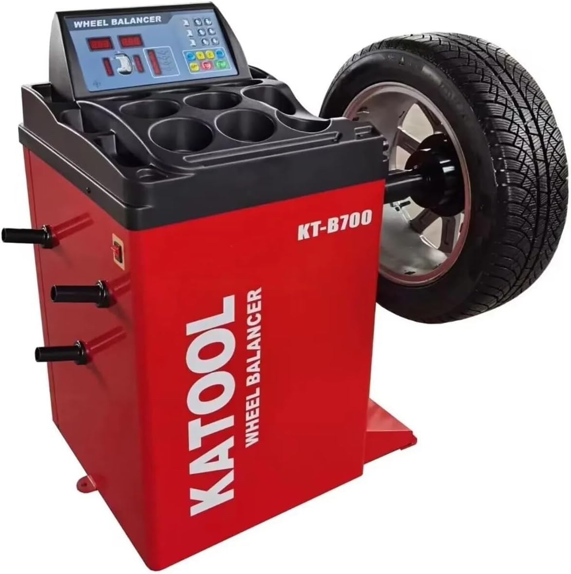 Amazon.com: KATOOL Wheel Balancer Heavy Duty Tire Balancer Tire ...