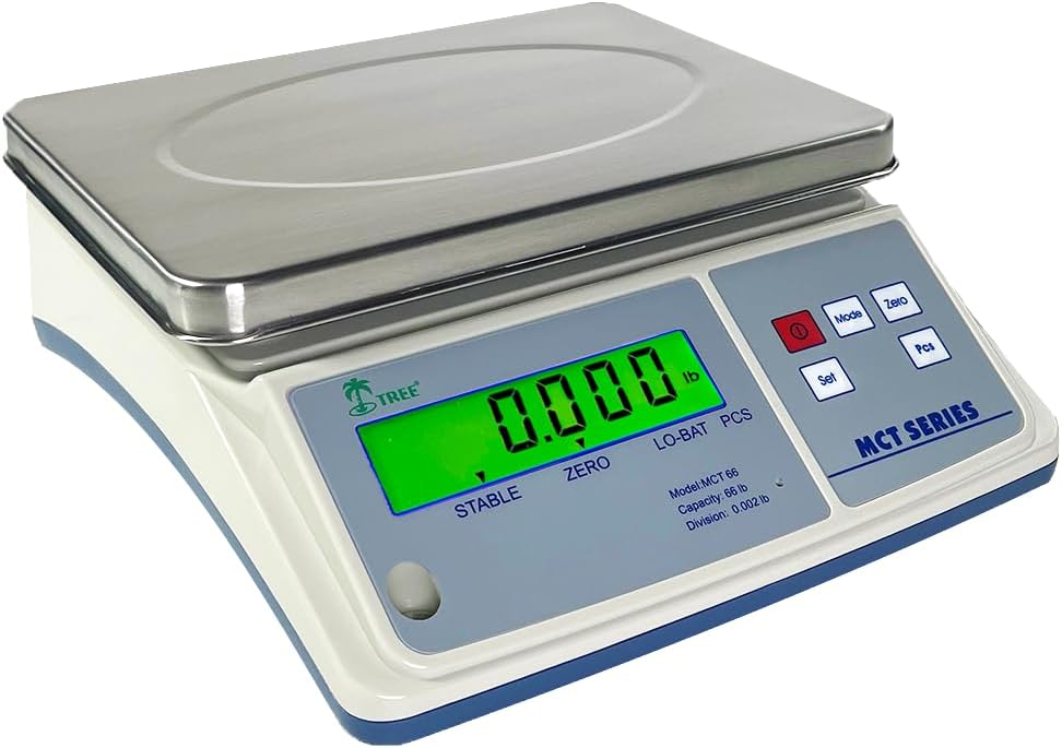 Amazon.com : Tree MCT 33 MID Counting Scale, 33 LB X 0.001 LB Precision ...