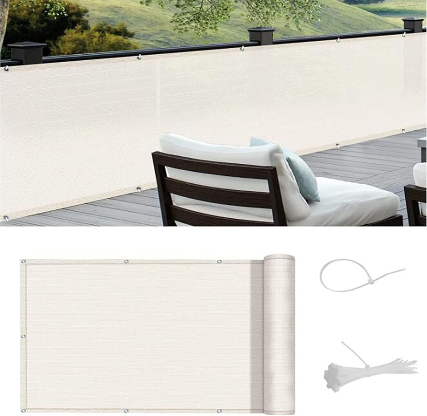 Amazon.com: Liang Fence Privacy Screen,Heavy Duty Shade Cloth for ...